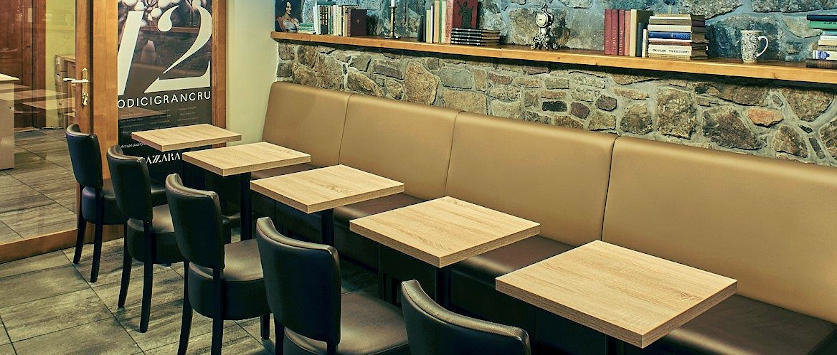 Arest Café, nábytek pro restaurace | Ateliér Dako