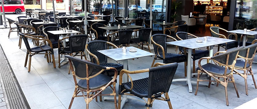 Café Infinity, nábytek pro restaurace | Ateliér Dako